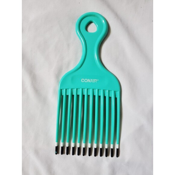 Hair | Vintage Conair Green Hair Pick Comb 8s Retro Tipped Detangler ...